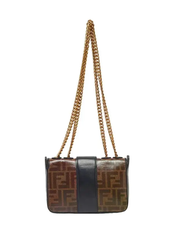 Fendi 1974 Zucca Mini Shoulder Bag - Brown