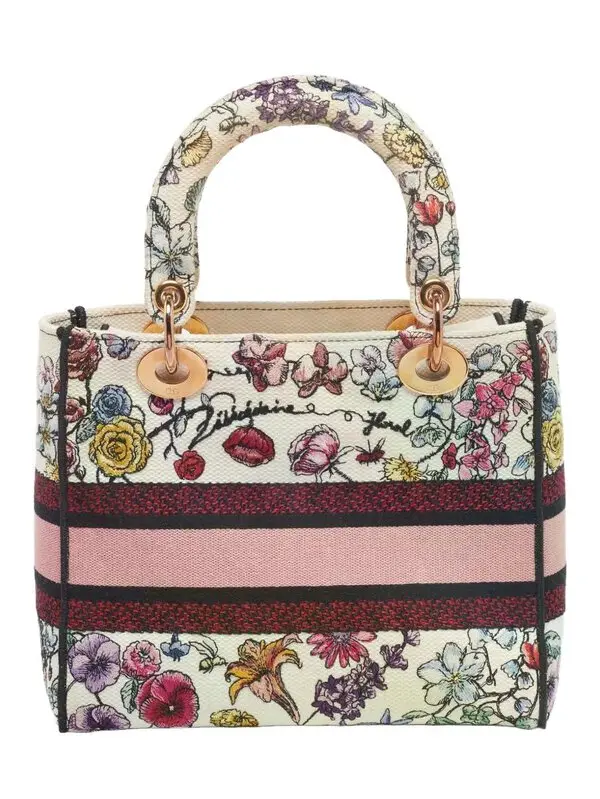 Dior Lady D-lite Tote Bag - Neutrals