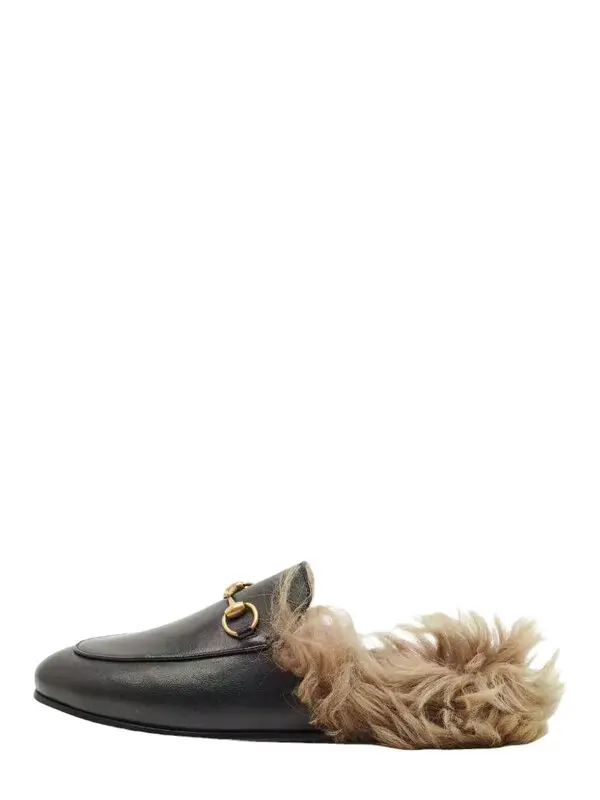 Gucci Princetown Horsebit Mules - Black