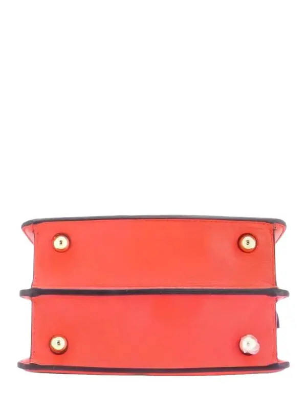 Fendi Peekaboo Iseeu Petite Bag In Leather - Red