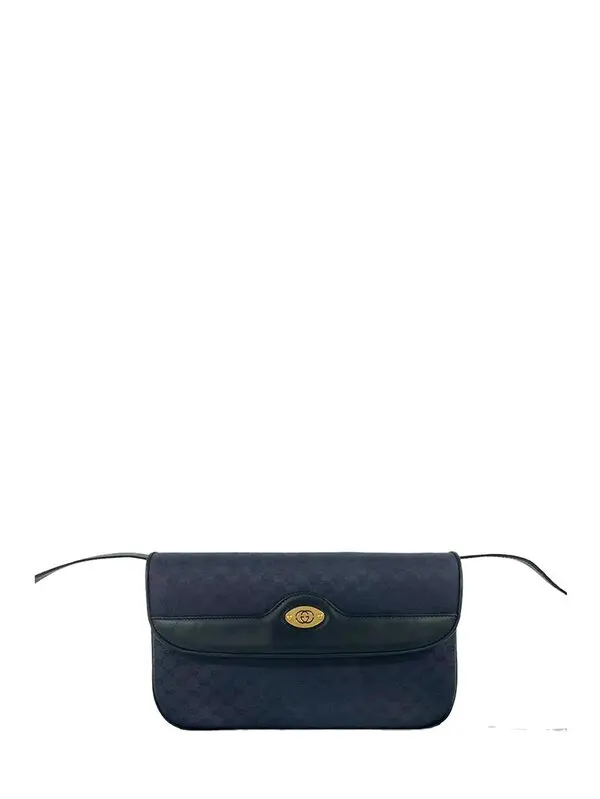 Gucci Micro Gg Supreme Crossbody Bag - Blue
