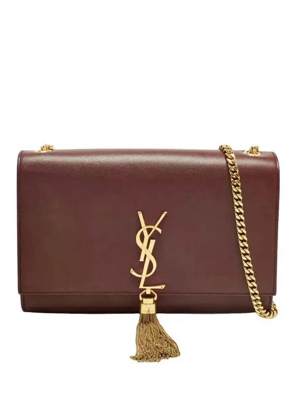 Saint Laurent Kate Tassel Shoulder Bag - Red