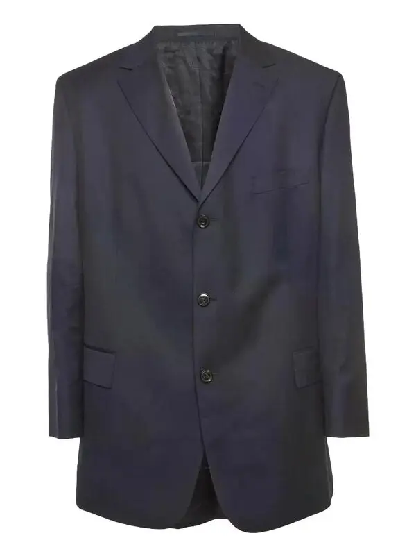 BOSS Scorsese Movie Single-breasted Blazer - Blue