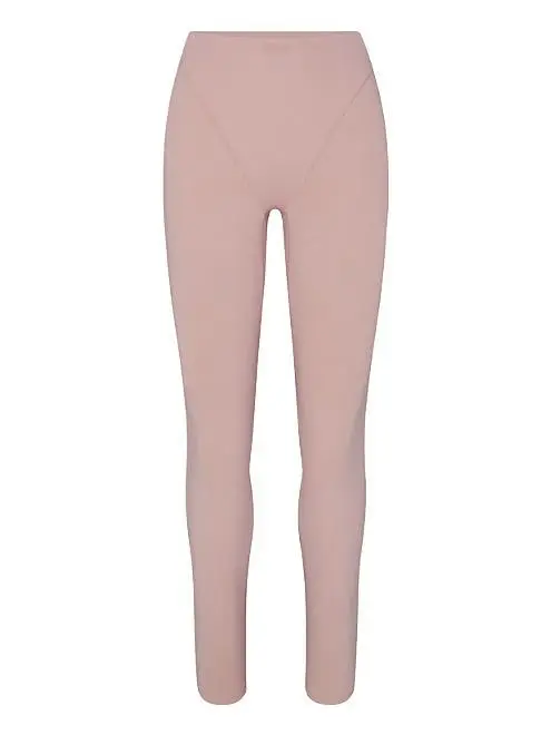 NIKESKIMS Matte V-panel Workout Leggings - Himalayan