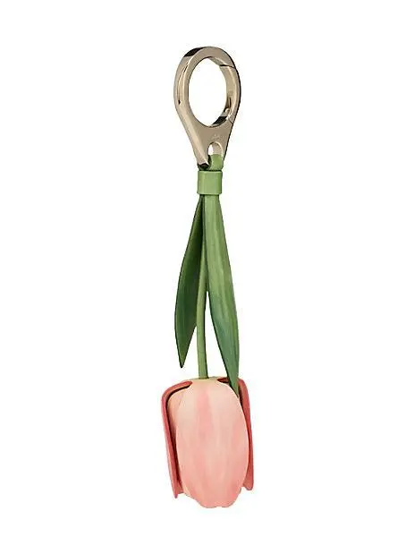 CHRISTIAN LOUBOUTIN Tulip Bag Charm - Multi/gold