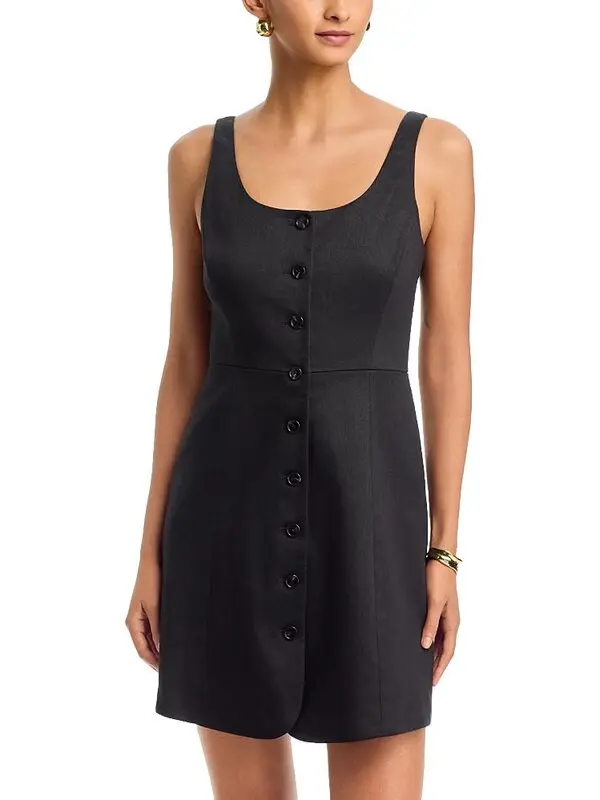 Theory Sculpted Mini Dress - Black