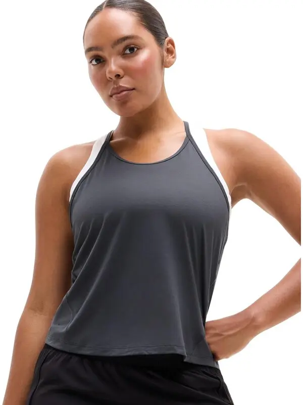 Athleta Trainknit Tank - Ash