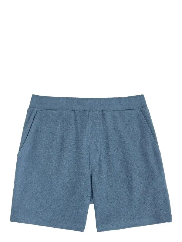 Paige Elijah Terry Shorts - Blue