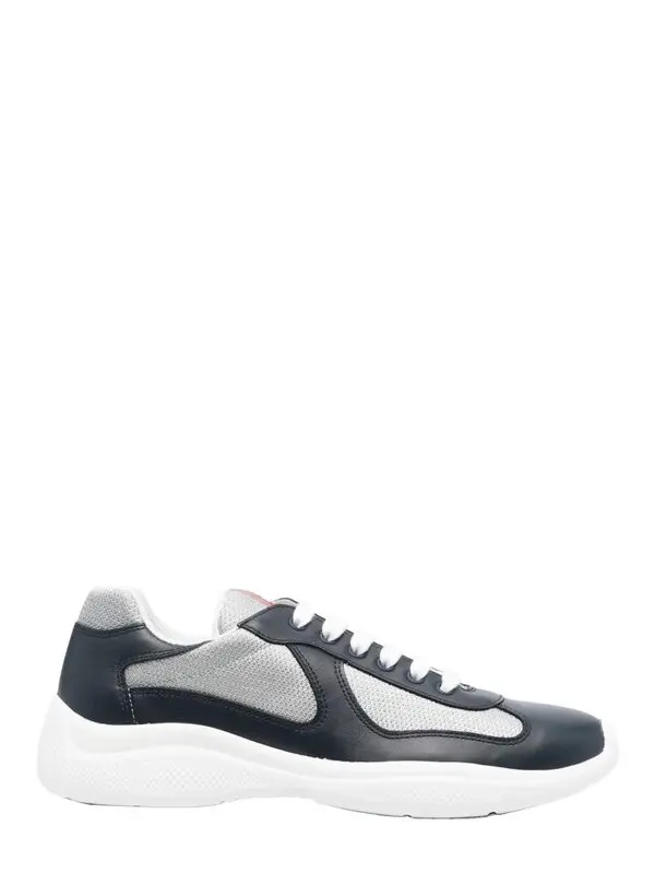 Prada America's Cup Sneakers - Baltic/silver