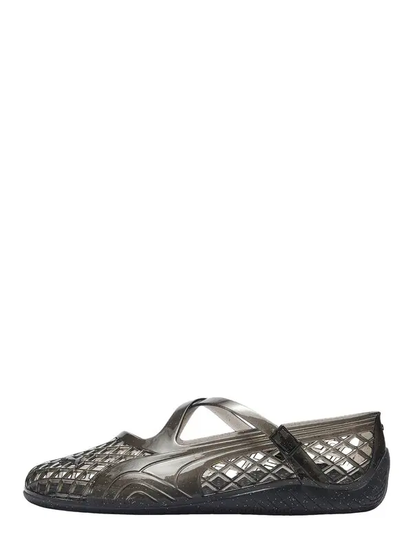 PUMA Speedcat Ballet Jelly Flats - Black/silver