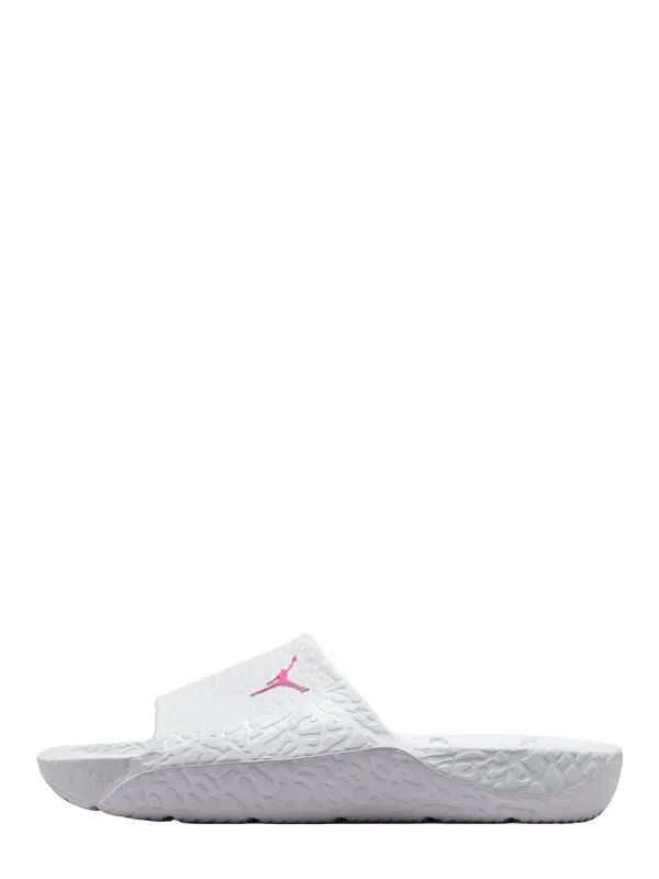JORDAN Air Franchise Slides - Off White/fire Pink