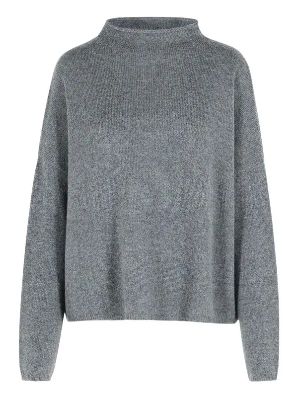 LISA YANG Sandy Boat Neck Knitwear - Graphite