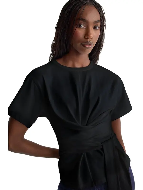 Diane Von Furstenberg Teressa Top - Black