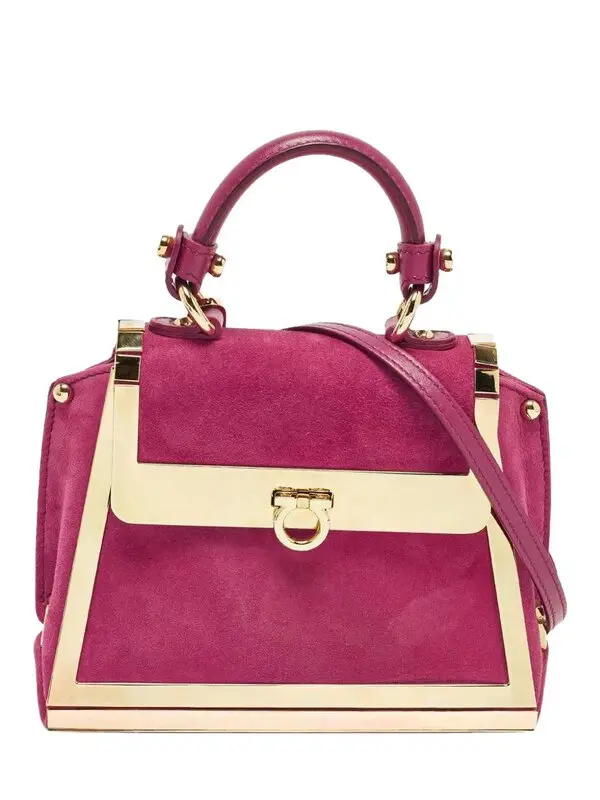 FERRAGAMO Mini Sofia Tote Bag - Pink