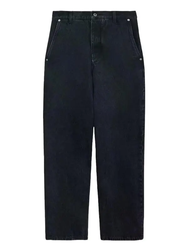 Loewe Straight-leg Denim Jeans - Black