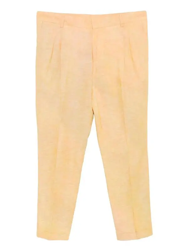 DANIELE ALESSANDRINI Tailored Trousers - Orange