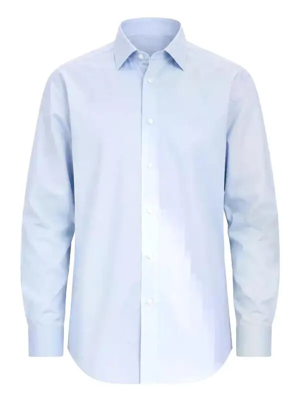 Zegna Point-collar Shirt - Blue