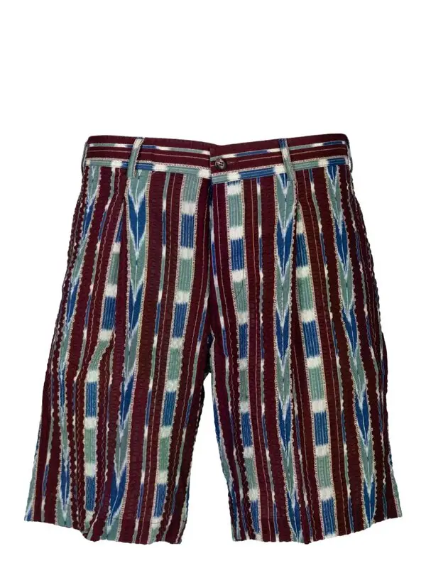 DOPPIAA Belt-loops Shorts - Red