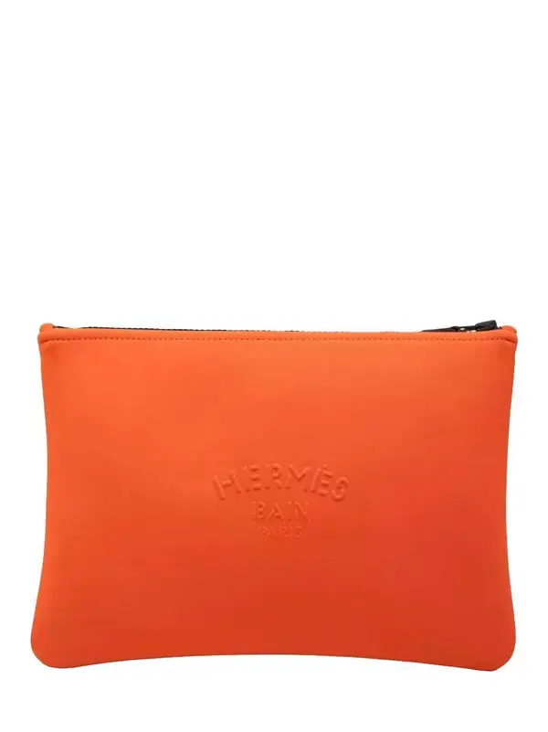 Hermès Neobain Case Clutch Bag - Orange
