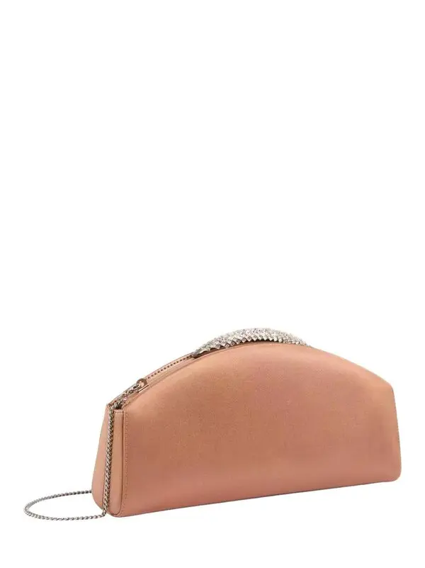 GIUSEPPE ZANOTTI Crystal Embellished Clutch - Neutrals