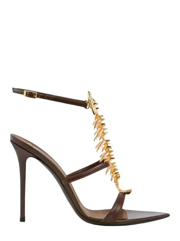 GIUSEPPE ZANOTTI Slim 2.0 105 Sandals - Brown