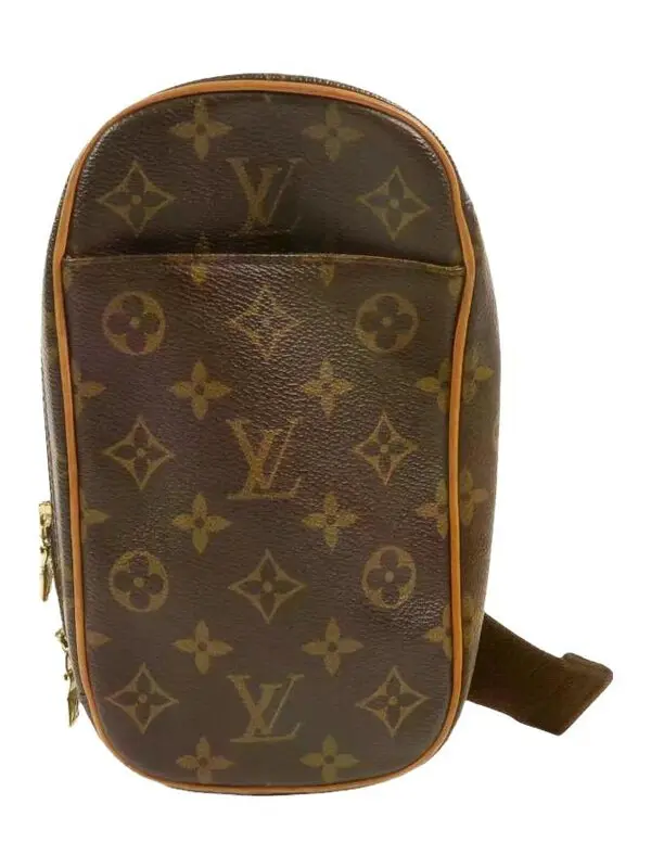 LOUIS VUITTON Gange Monogram Belt Bag - Brown