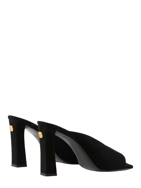 GIUSEPPE ZANOTTI Seal Mules - Black