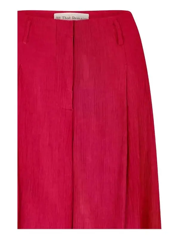ALL THAT REMAINS Lennon Trousers - Red