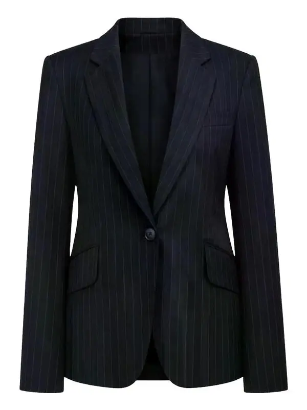 WE-AR4 The Venue Pinstriped Blazer - Blue