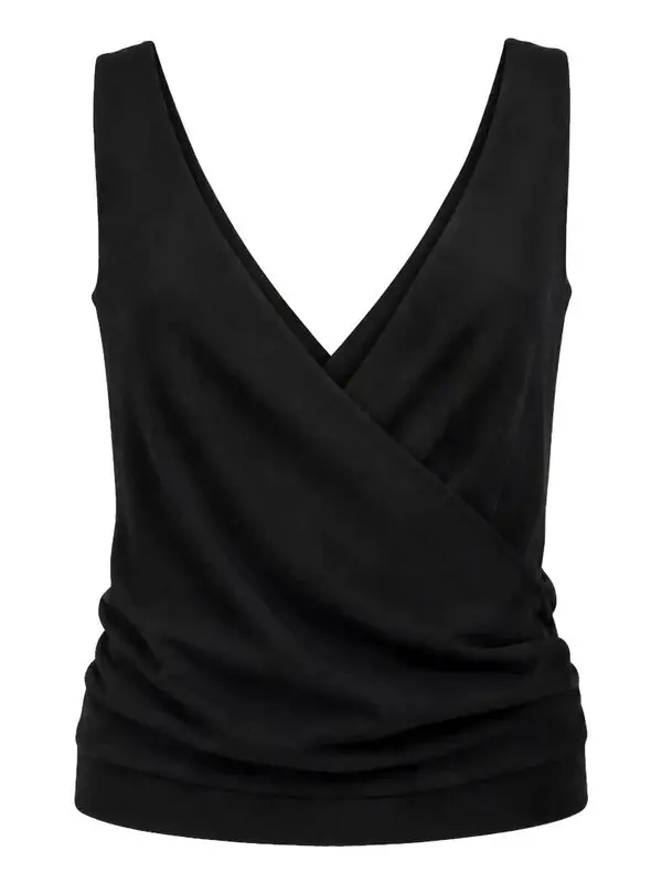 Barbara Bui Sleeveless Draped Top - Black