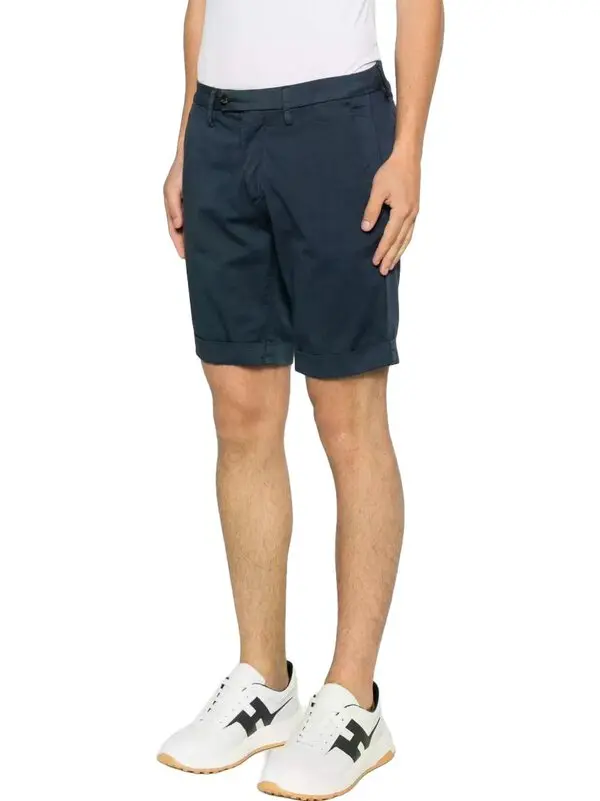 VELA SHOP Rolled-cuff Shorts - Blue