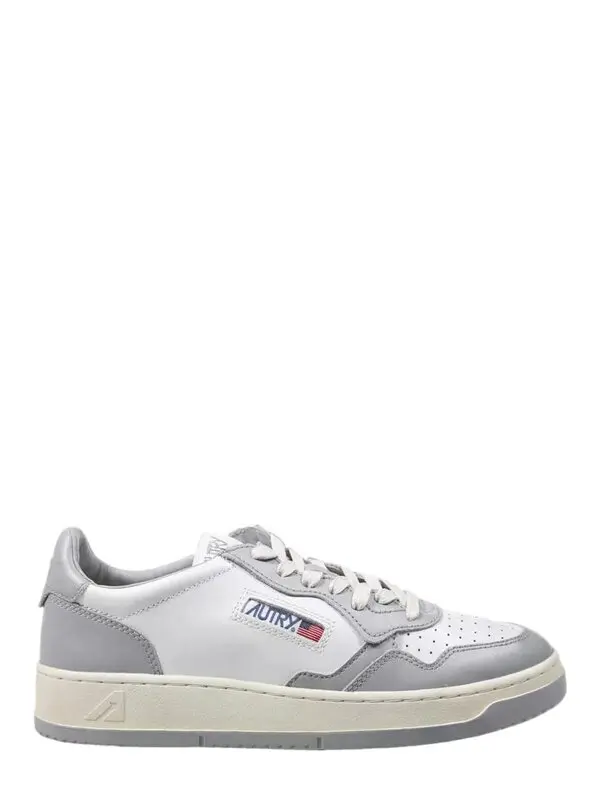AUTRY Medalist Perforated Panel Sneakers - White