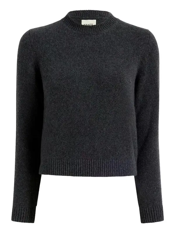 Khaite Leta Cashmere Sweater - Grey