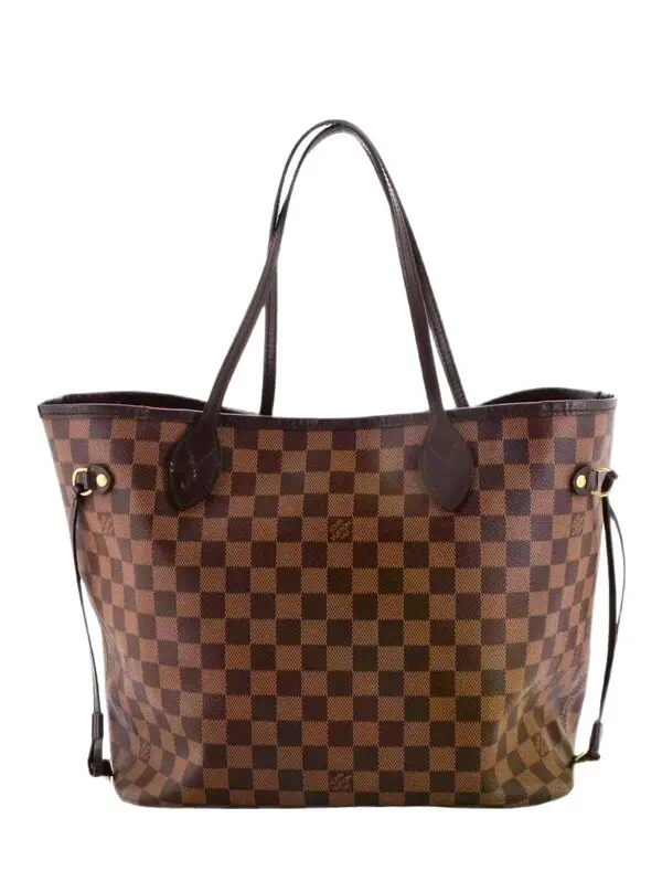 LOUIS VUITTON Neverfull Nm Damier Mm Tote Bag - Brown