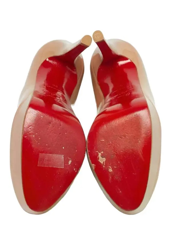 CHRISTIAN LOUBOUTIN Bianca Platform Pumps - Neutrals