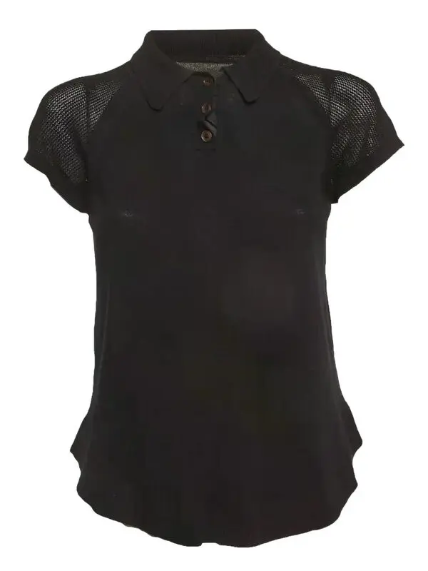 Zadig&Voltaire Short-sleeved Polo Shirt - Black