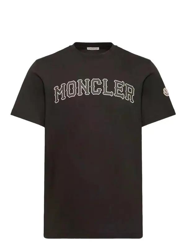 Moncler Logo-print T-shirt - Black