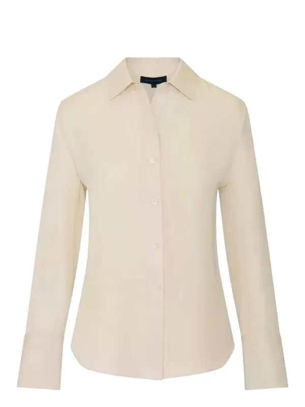 PATRICK ASSARAF Ecru Silk Shirt - Neutrals