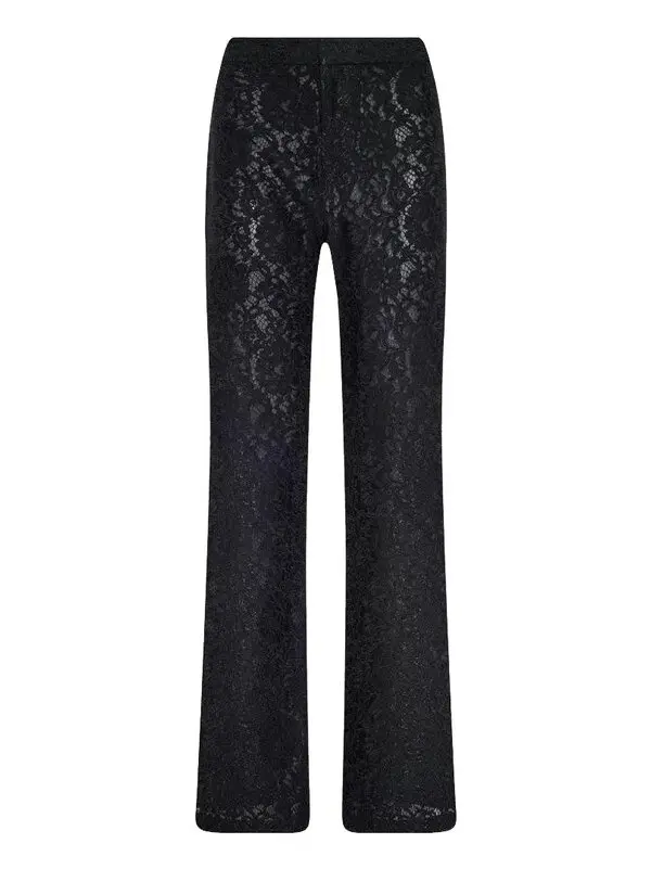 L'Agence Livvy Lace Trousers - Black