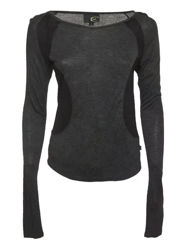 Just Cavalli Long Sleeve Top - Grey