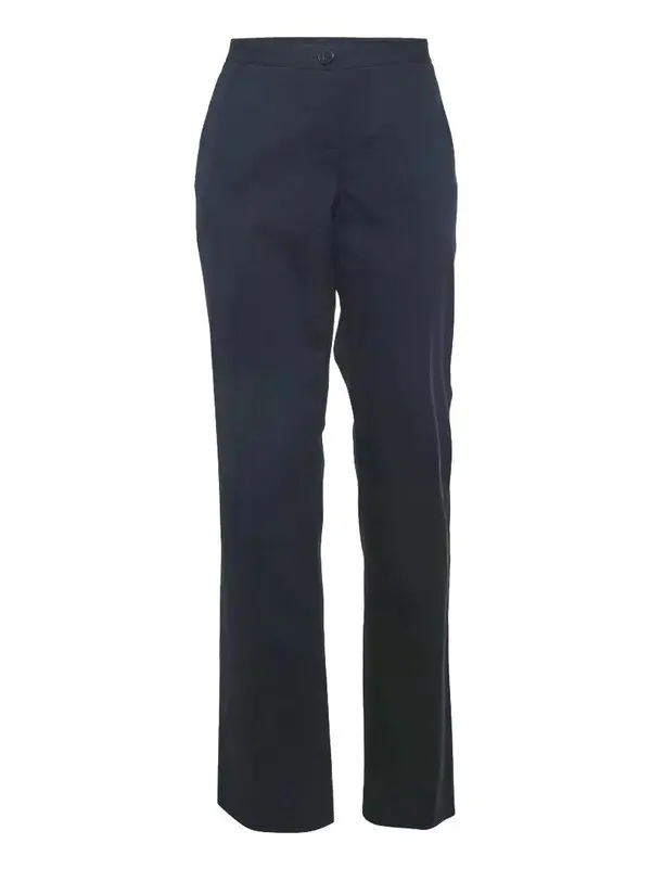 Theory Straight Leg Trousers - Blue