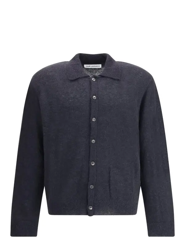 Our Legacy Alpaca Cardigan - Black