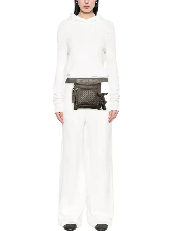 Bottega Veneta 2007 Intrecciato Trimmed Nappa Utility Belt Bag - Brown