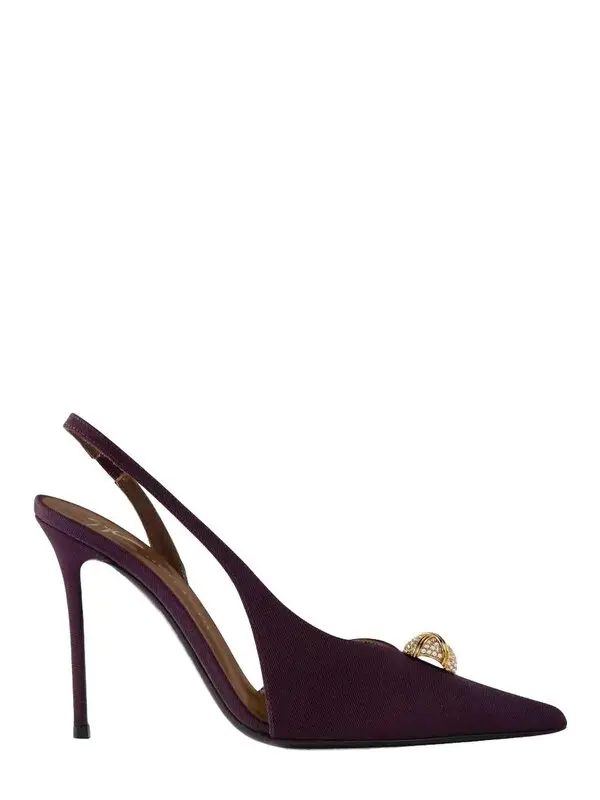 GIUSEPPE ZANOTTI Slingback Cocktail 105 - Purple