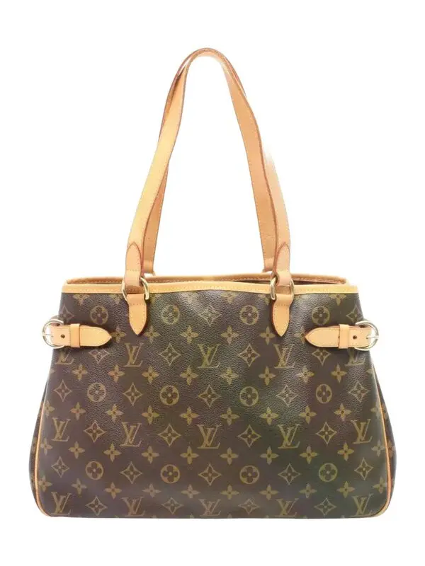LOUIS VUITTON Monogram Batignolles Horizontal Tote Bag - Brown