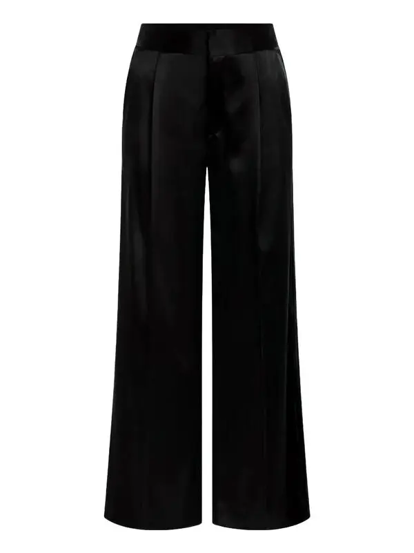 SA SU PHI Bogart Wide-leg Trousers - Black