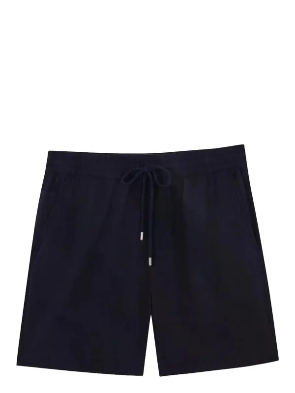 NOWADAYS Drawstring Cotton Shorts - Blue