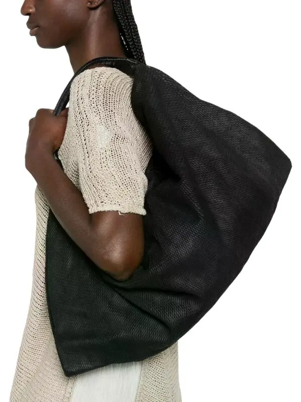 SOMMET Aura Petalino Shoulder Bag - Black