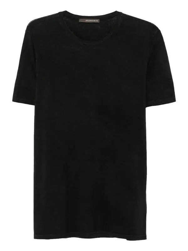 JEORDIE'S Short-sleeve T-shirt - Black