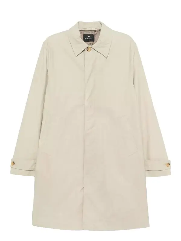 Paul Smith Single-breasted Coat - Neutrals